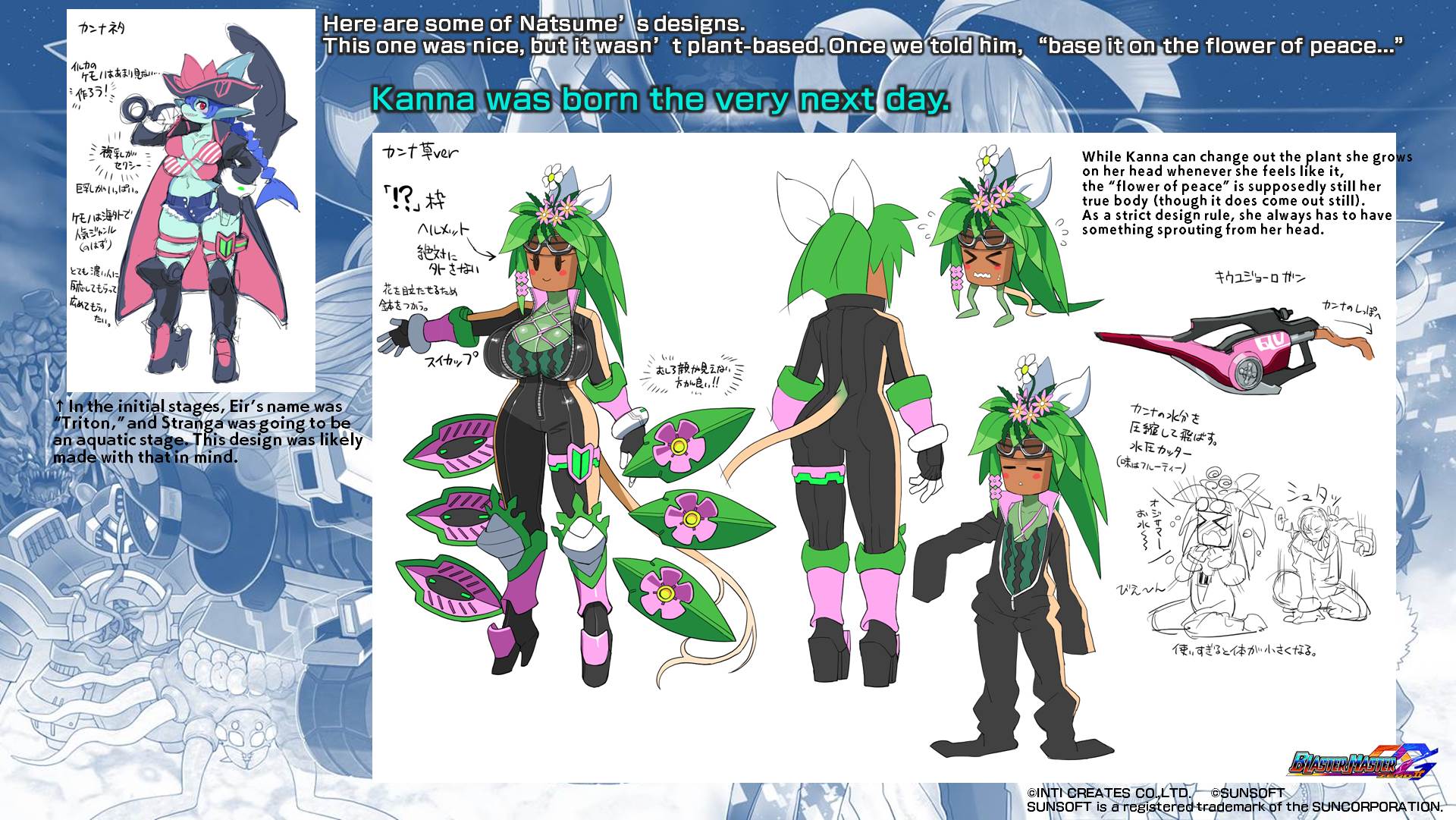 Blaster Master Zero 2 Steam Release Celebrated With Design Doc Reveals ...